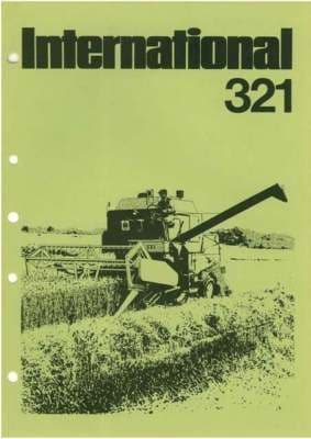 International Combine 321 Brochure