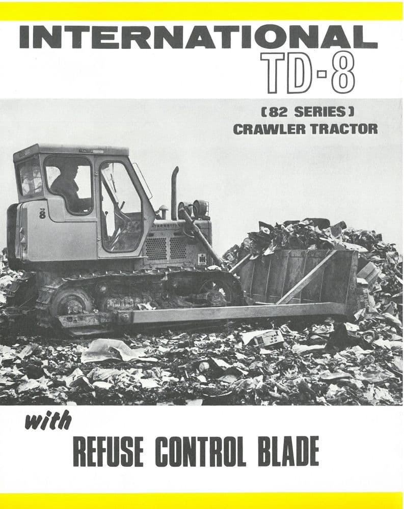 International Crawler Tractor TD8 82 Series Brochure - TD-8