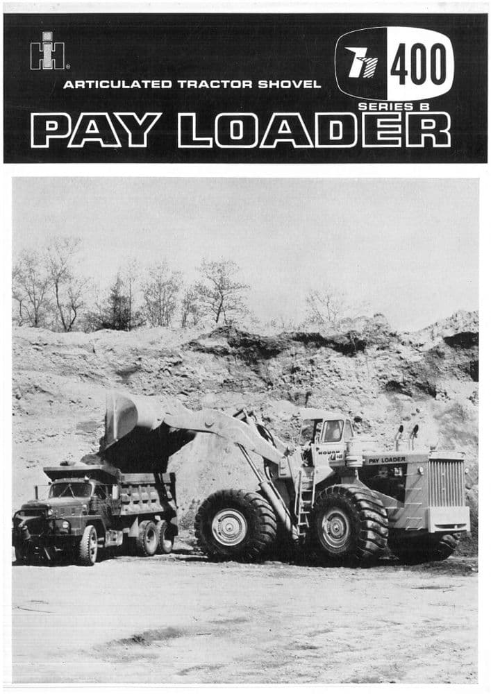 International Hough Pay Loader H400 Series B Brochure - Articulated ...