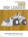 International Wheel Loader Payloader 560 Brochure