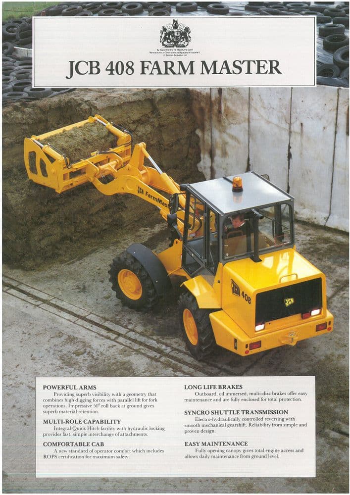 JCB 408 Farm Master Brochure