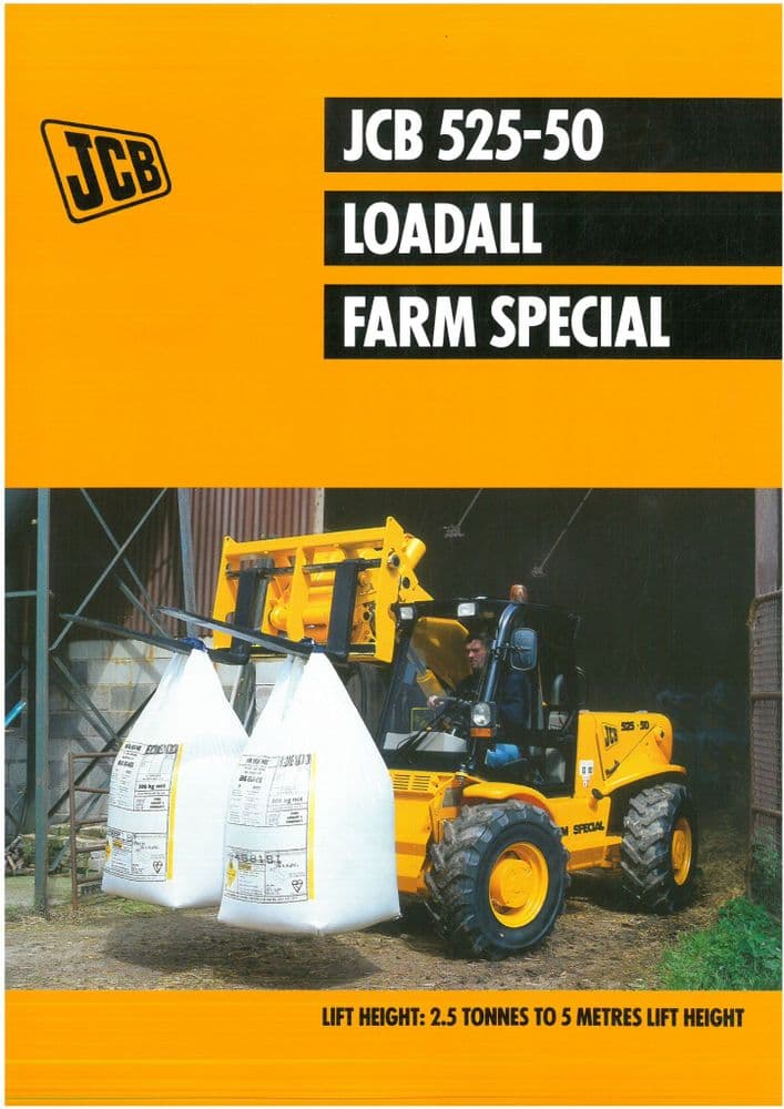 JCB 525-50 Loadall Farm Secial