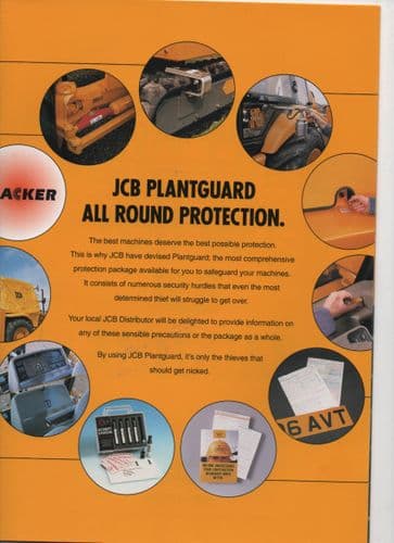 JCB Anti-Theft Plantguard Brochure