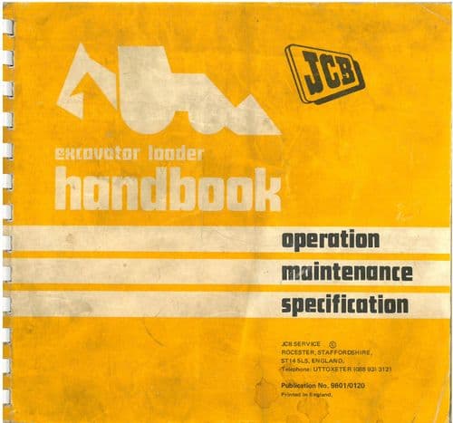 JCB Manuals
