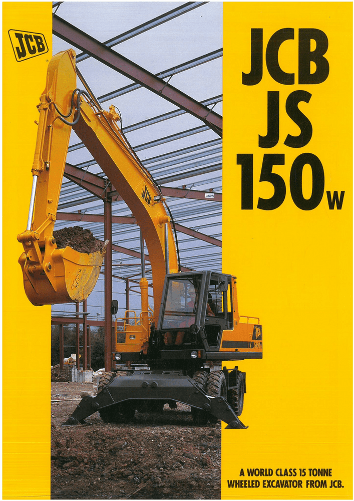 JCB Excavator JS 150w Brochure