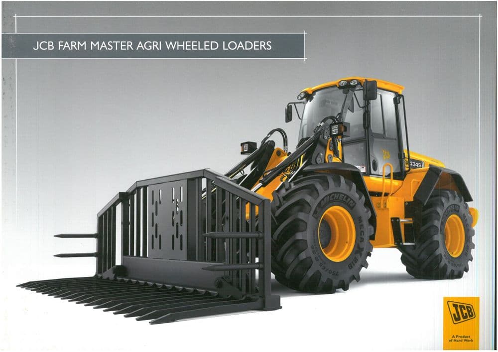 JCB Farm Master Agri Wheeled Loader Brochure