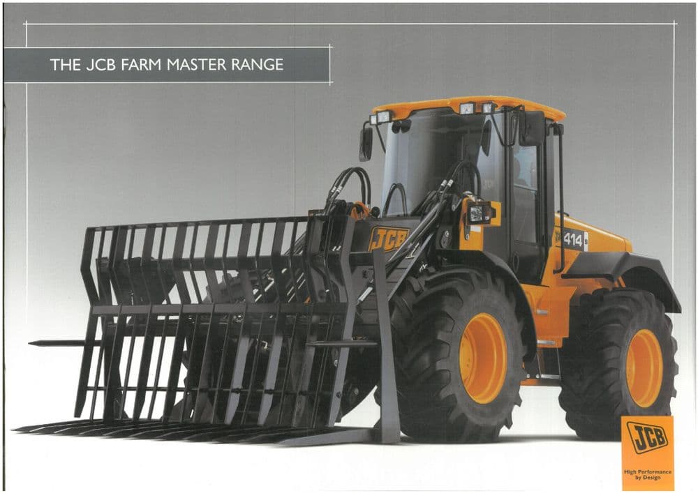 JCB Farm Master Range - 412S 414S 416S 426S - Brochure