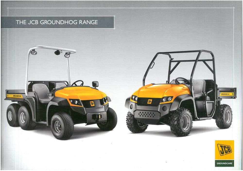 JCB Groundhog Range Brochure