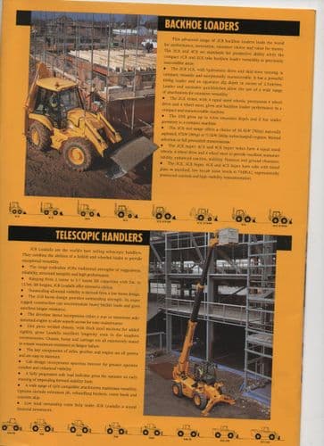 JCB Range Brochure