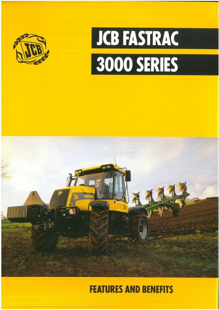 JCB Tractor Fastrac 3000 Series Brochure
