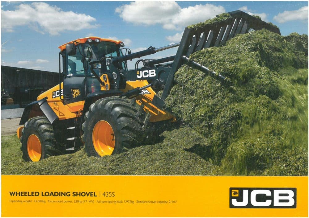 JCB Wheeled Loading Shovel 435S Brochure