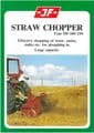 JF Straw Chopper Type SH 160 / 210 Brochure