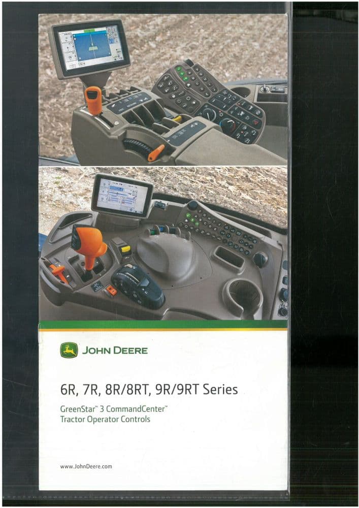 John Deere - 6R 7R 8R - 8RT 9R 9RT Series GreenStar 3 CommandCenter Brochure