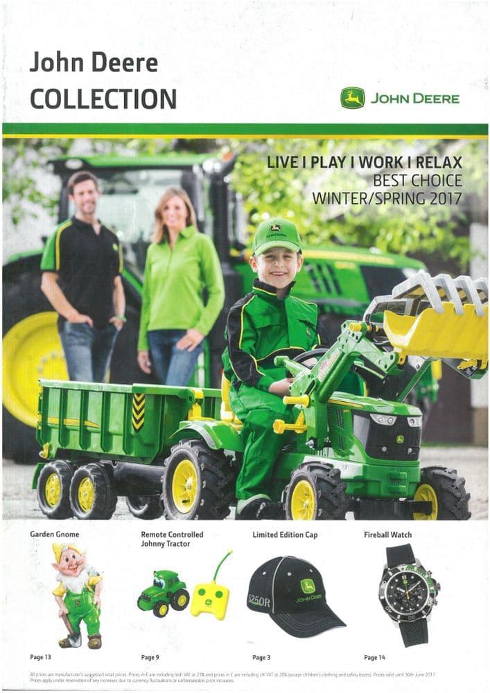 John Deere Collection Winter/Spring Collection 2017