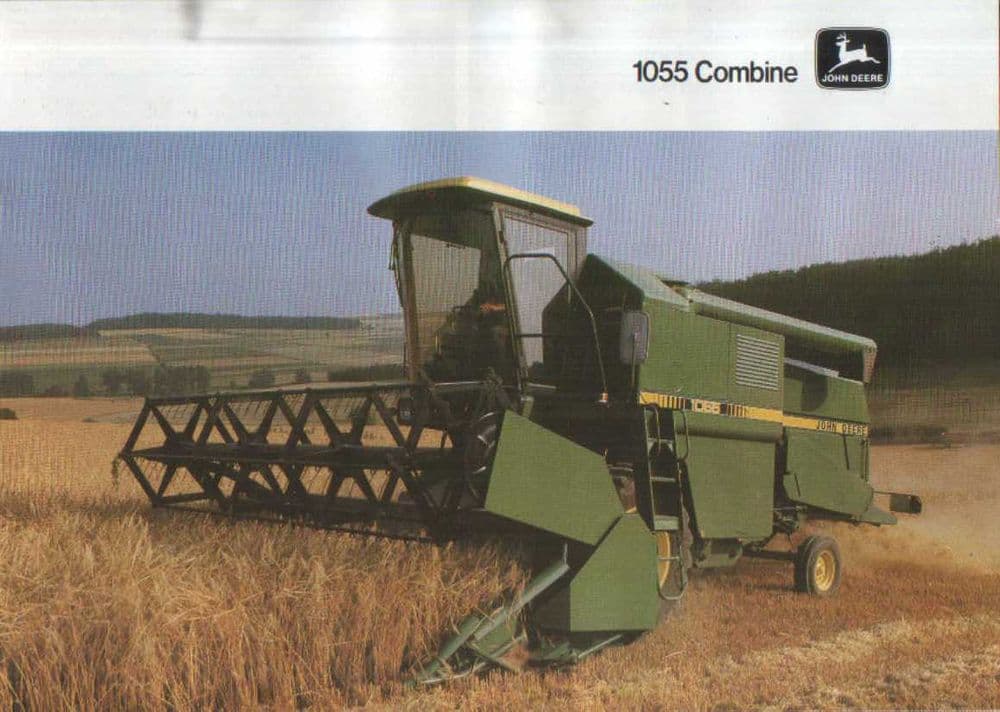 John Deere Combine 1055 Brochure