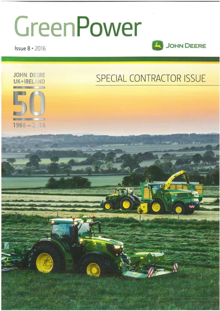 John Deere Green Power Magazine - Issue 8- 2016