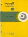 John Deere Quick Tatch Cutting Platforms 1000 Series Parts Manual ...