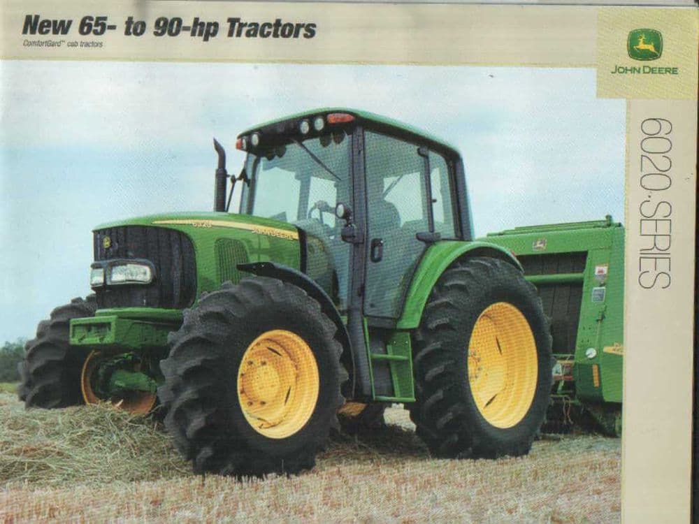 John Deere Tractor 6020 Series - 6120 6220 6320 & 6420 Brochure