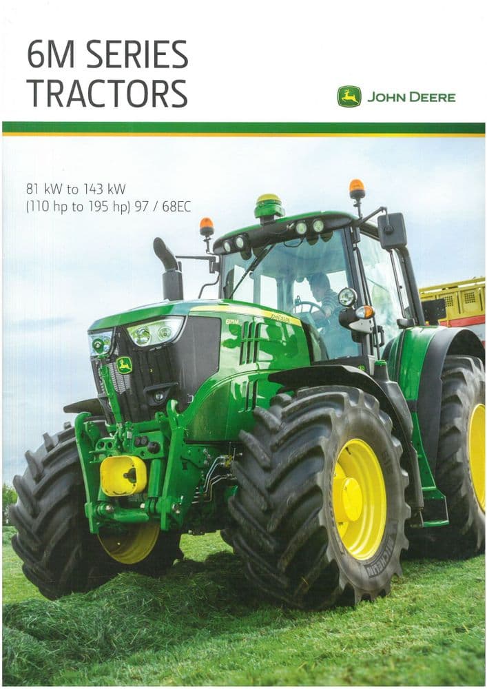 John Deere Tractor 6135M 6145M 6155M 6175M 6195M Brochure