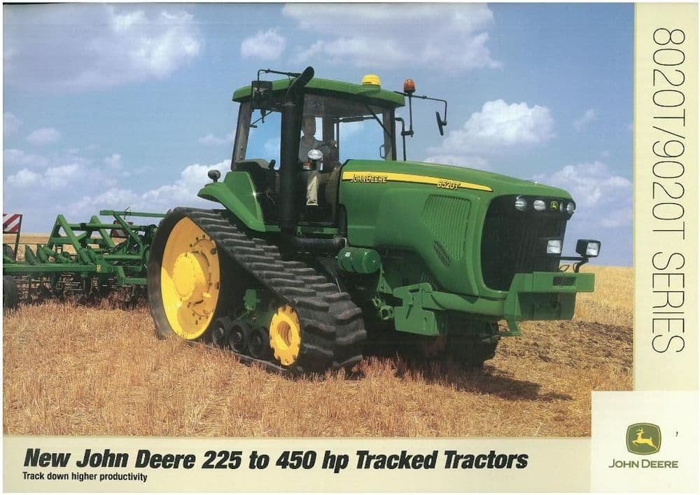 John Deere Tractor 8020T 9020T Series Brochure - 8220T 8320T 8420T ...