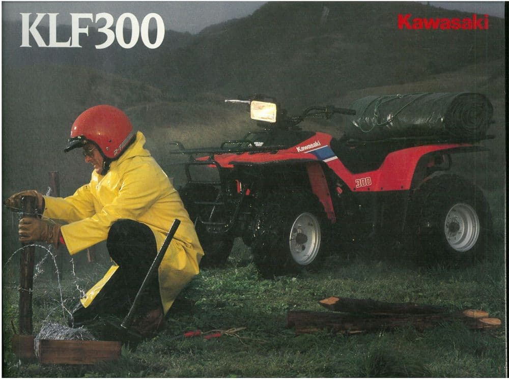 Kawasaki Quadbike KLF300 Brochure - KLF 300