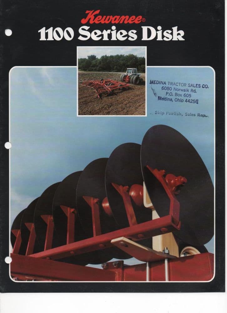 Kerwanee 1100 Series Disk Brochure