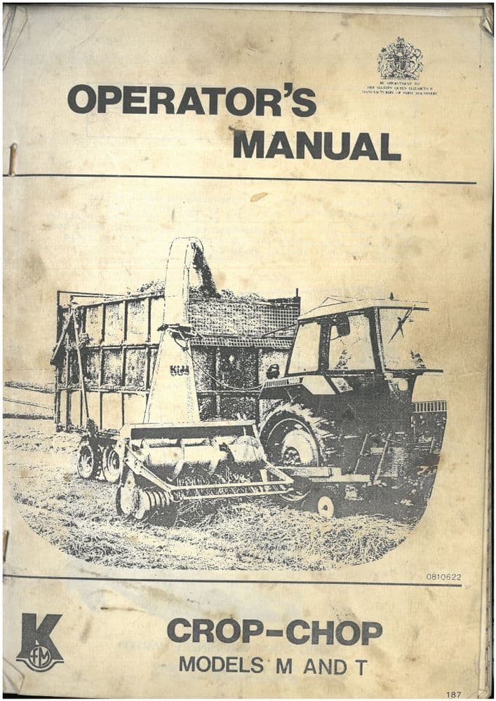Kidd Crop - Chop Forage Harvester M Mounted & T Trailed Operators ...