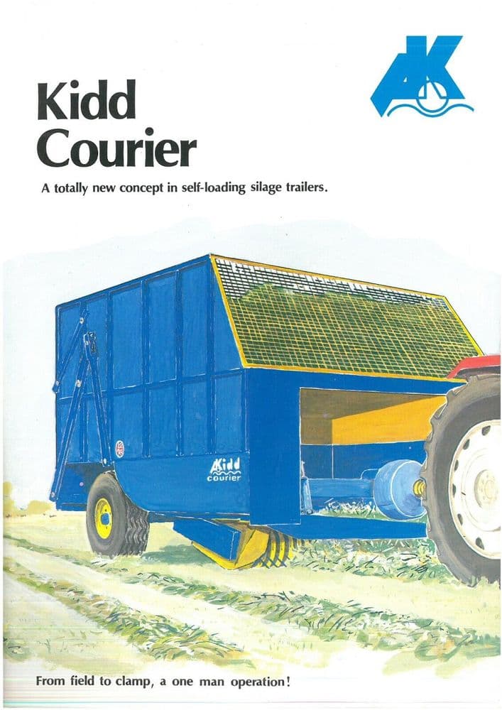 Kidd Forager Model Courier Brochure - Forage Harvester