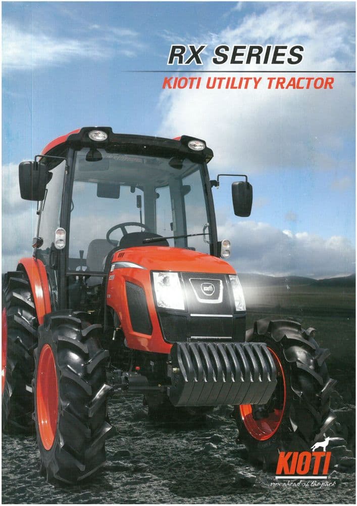 Kioti Utility Tractor- RX Series Brochure