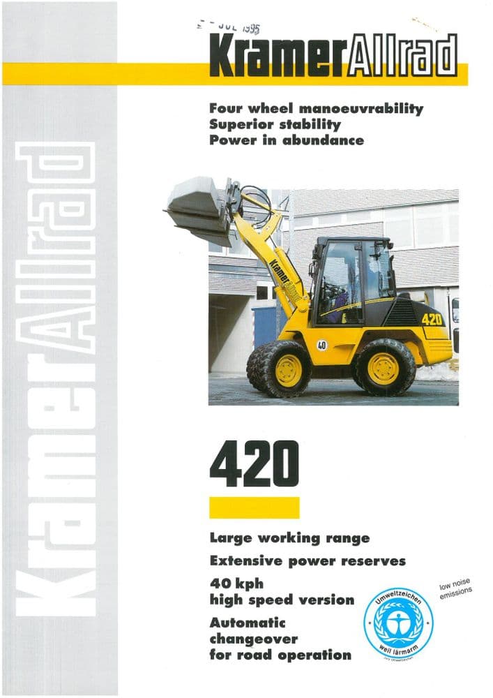 Kramer Allrad 420 Brochure
