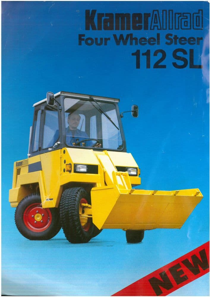 Kramer Allrad Wheel Loader 112SL Brochure - 112 SL