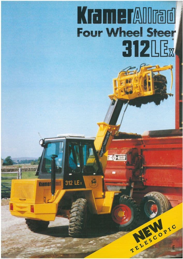 Kramer Allrad Wheel Loader 312LEx Brochure - 312 LEx