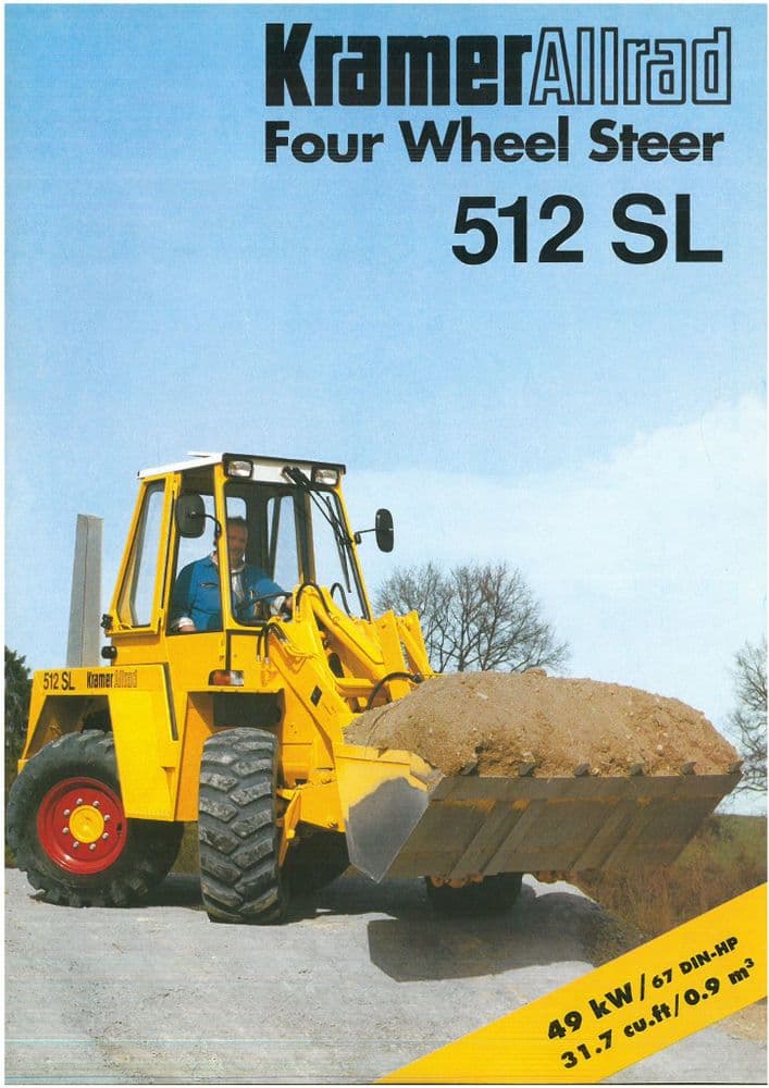 Kramer Allrad Wheel Steer 512SL Brochure - 512 SL