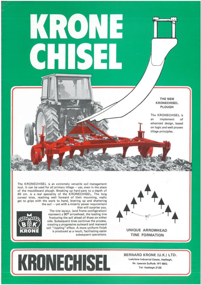 Krone Chisel Plough Brochure