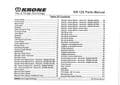 Krone Round Baler KR125 Parts Manual