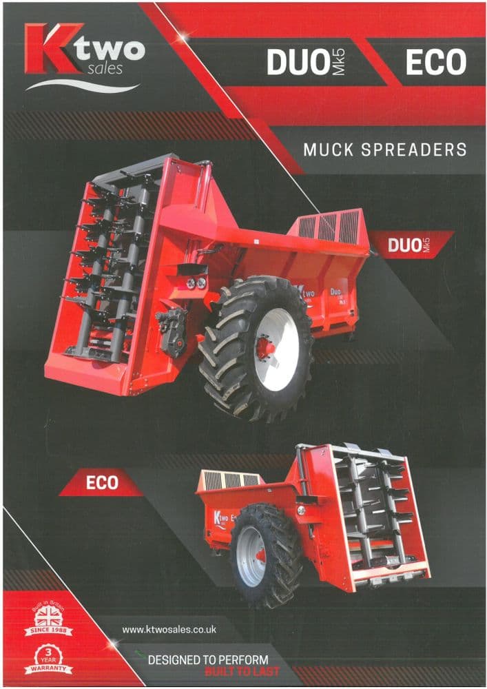 Ktwo Sales Duo Mk5 Eco Brochure