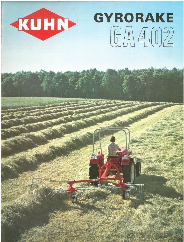 Kuhn Gyrorakes GA402 Brochure