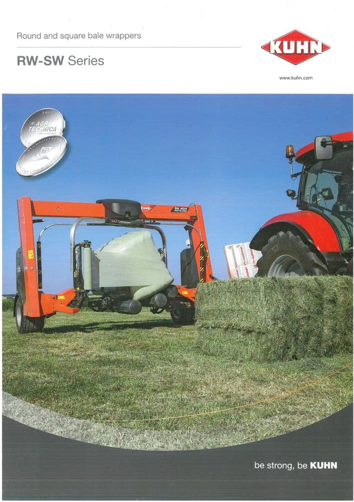 Kuhn Round & Square Bale Wrappers RW - SW Series Brochure