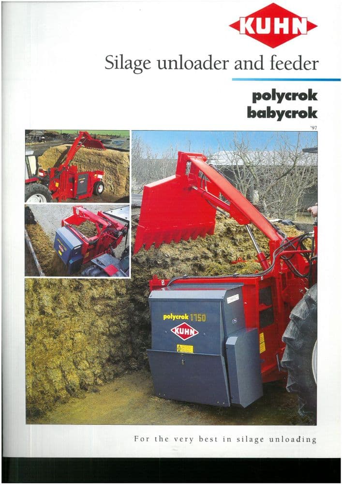 Kuhn Silage Unloader and Feeder Brochure