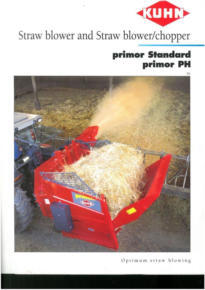 Kuhn Straw Blower Straw Blower/Chopper Brochure