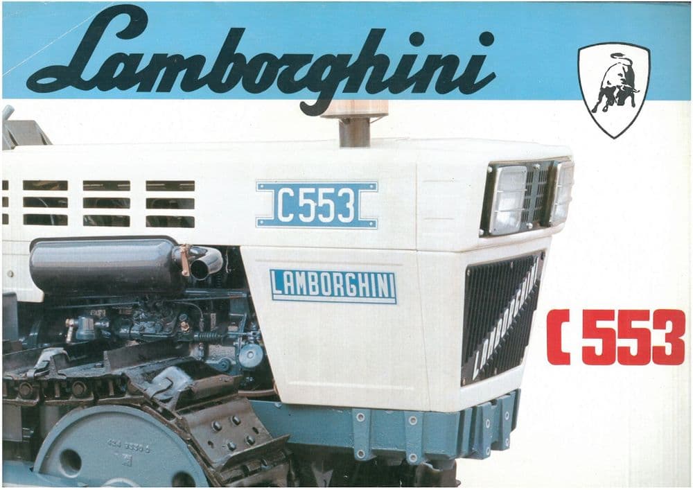 Lamborghini Crawler Tractor C553 Brochure