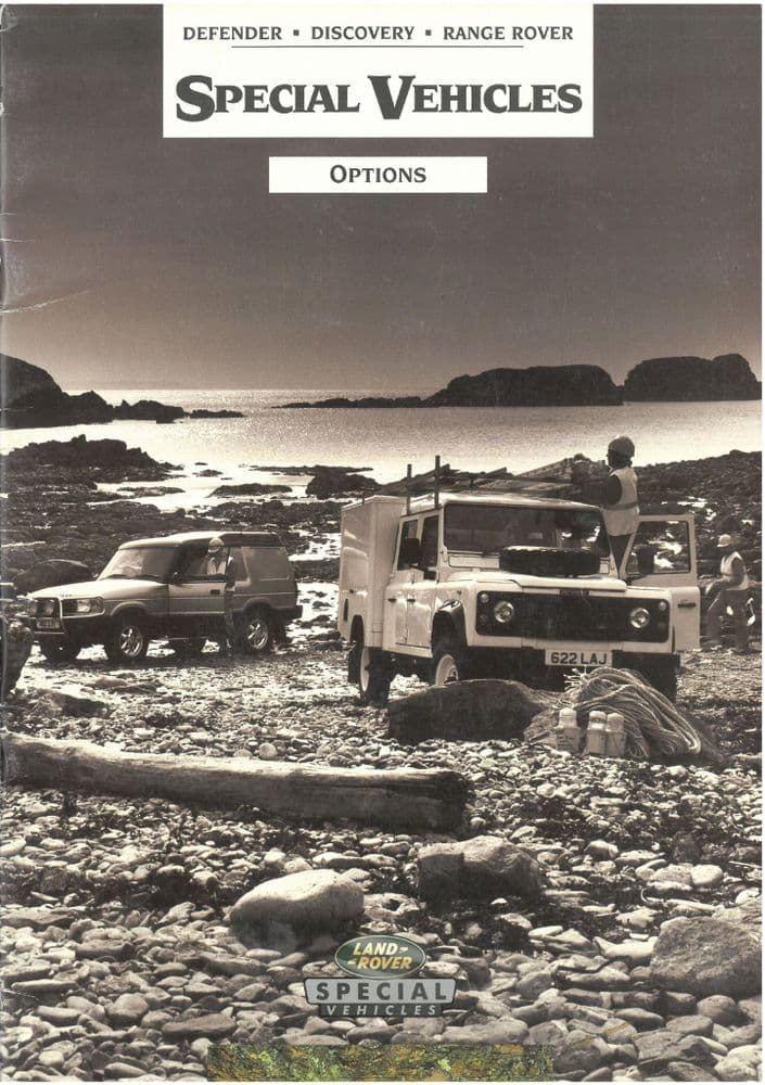 Land Rover Defender Discovery & Range Rover Special Vehicles Options ...