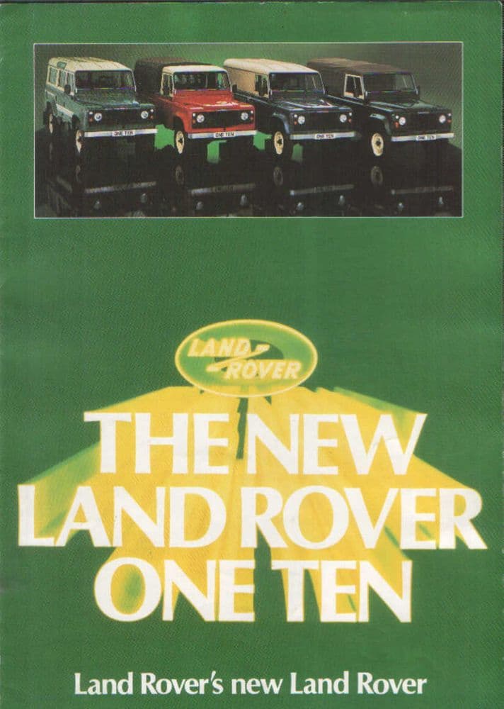 Land Rover One Ten 110 Brochure