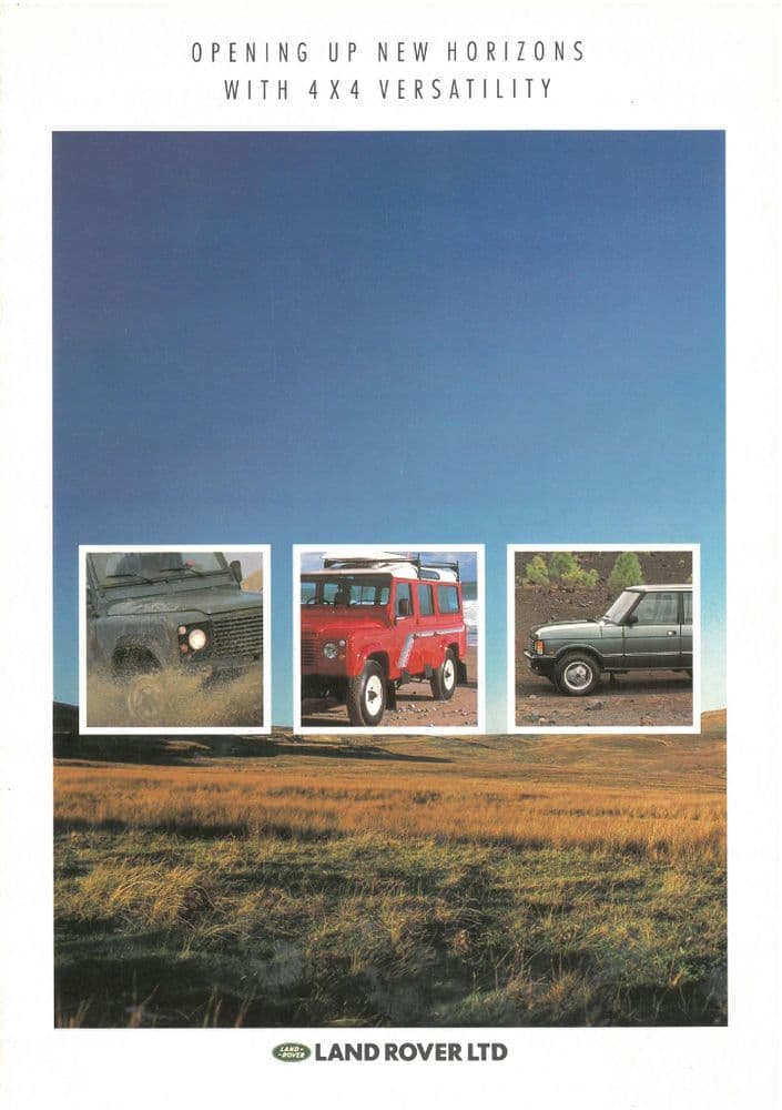 Land Rover One Ten County & Range Rover Brochure - Landrover 110