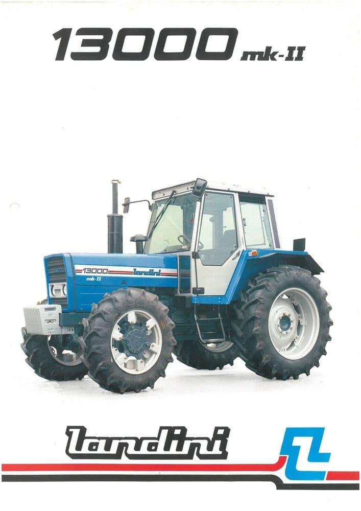 Landini Tractor 13000 MKII Brochure