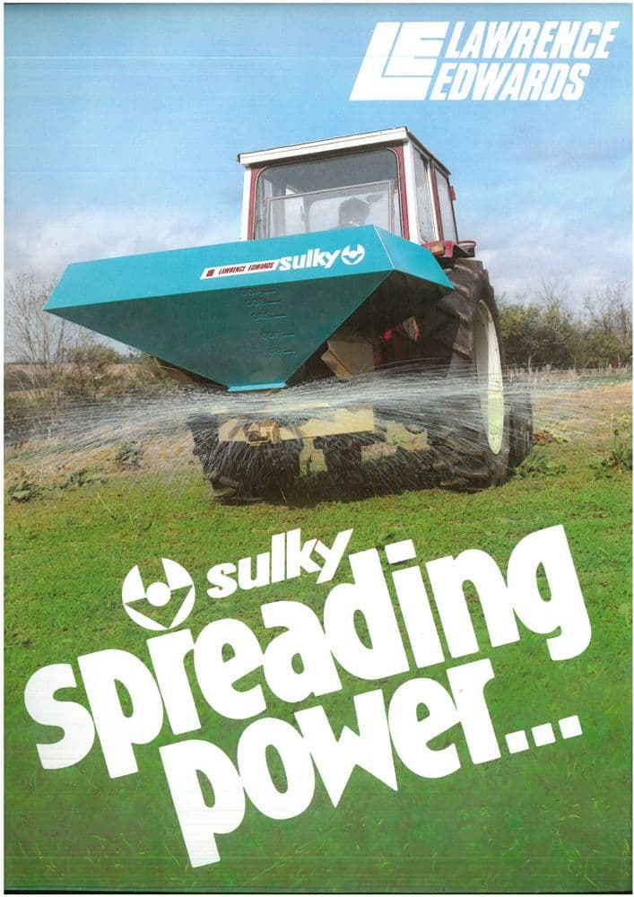 Lawrence Edwards Sulky Spreading Power Brochure