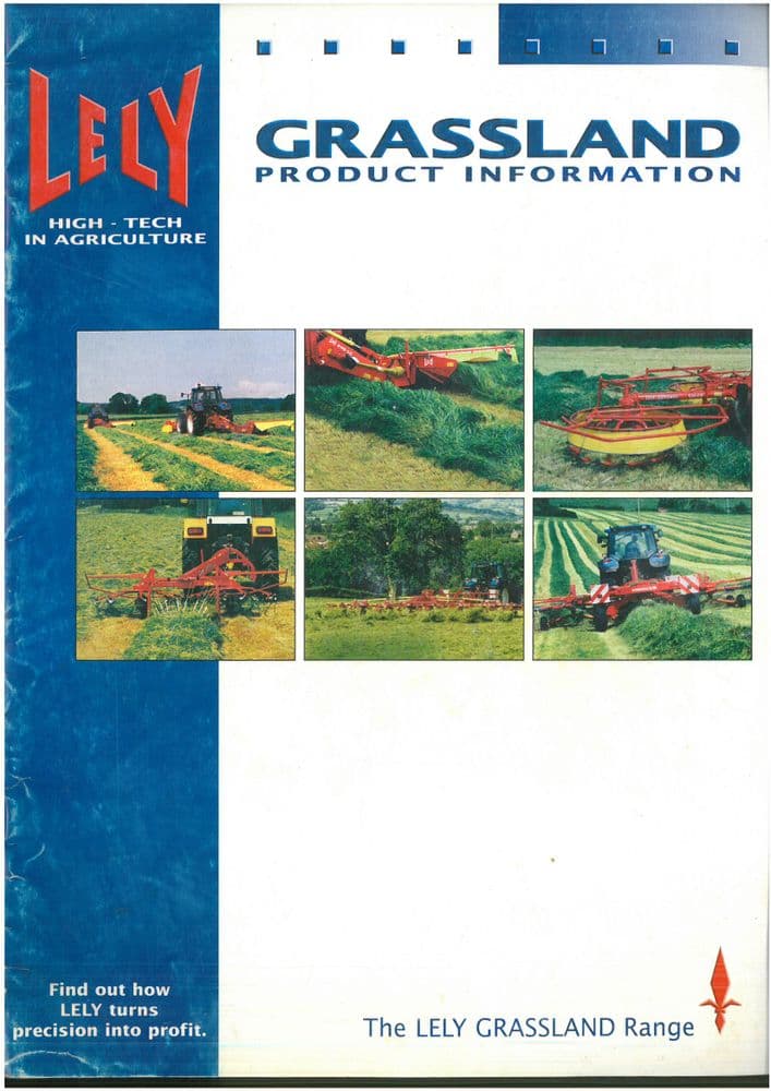 Lely Grassland Product Information Brochure