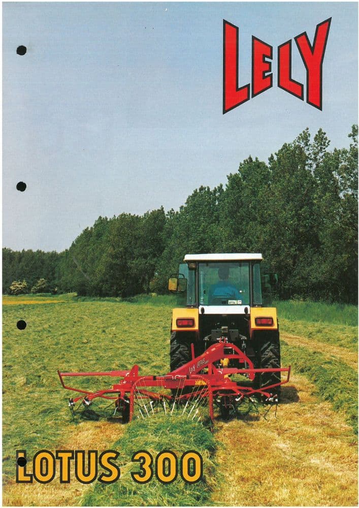 Lely Tedder Lotus 300 Brochure