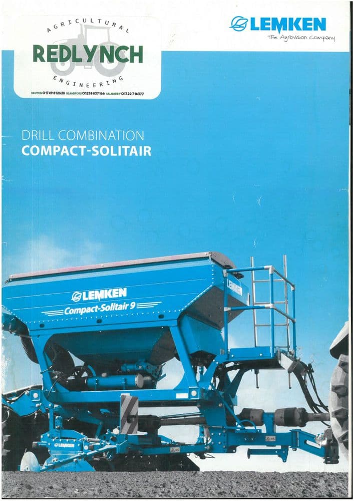 Lemken Drill Combination Compact-Solitair Brochure