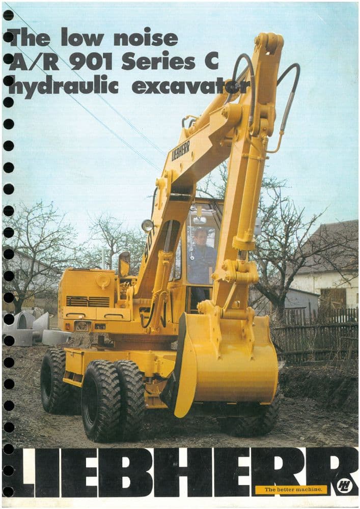 Liebherr Hydraulic Excavator A/R 901 Series C Brochure